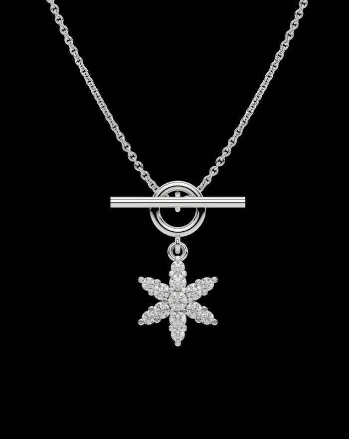 Silver Line Star Latkan Pendant | koarra Jewelry